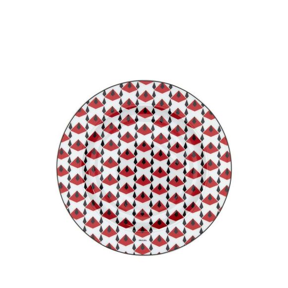 Prada | Accessories | Prada Embellished Porcelain Plates Set | Poshmark